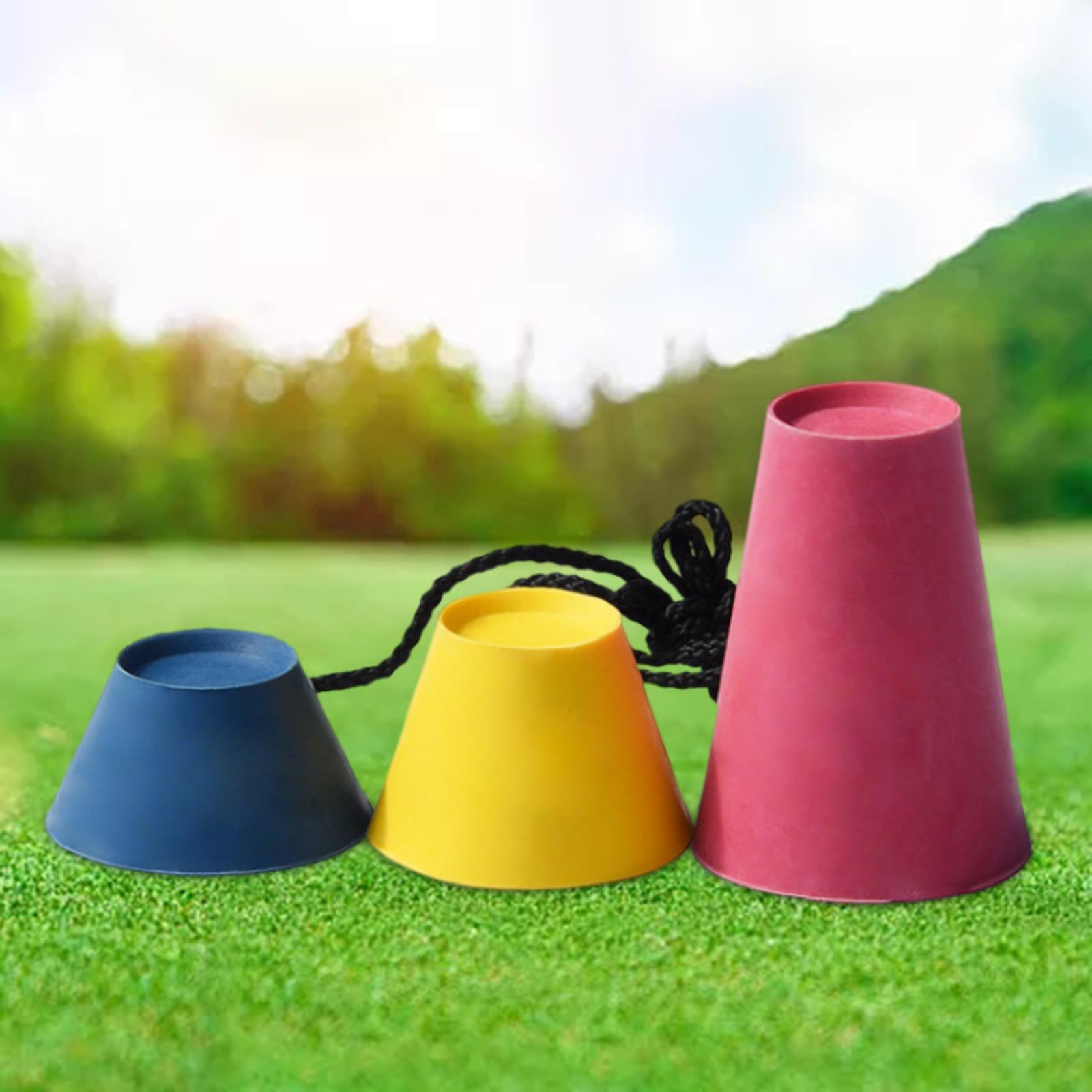 4X 3x Winter Golf Tees Pyramid Bases Durable Reusable Golf Training Tee ...