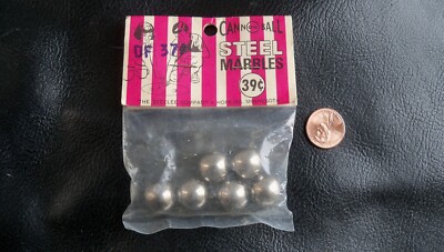 Vintage 6 Cannonball Steel Marbles The Steelee Company, unopened | eBay