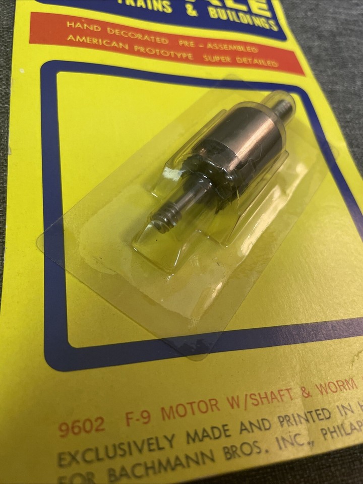 Bachmann N Scale F9 Motor w/Shaft & Worm (MKII) 9602 New Old Stock | eBay