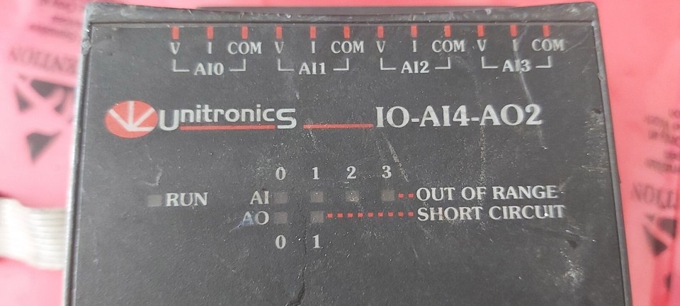 Unitronics IO-AI4-AO2 I/O Expansion Module Make Offers! UPS Shipping ...