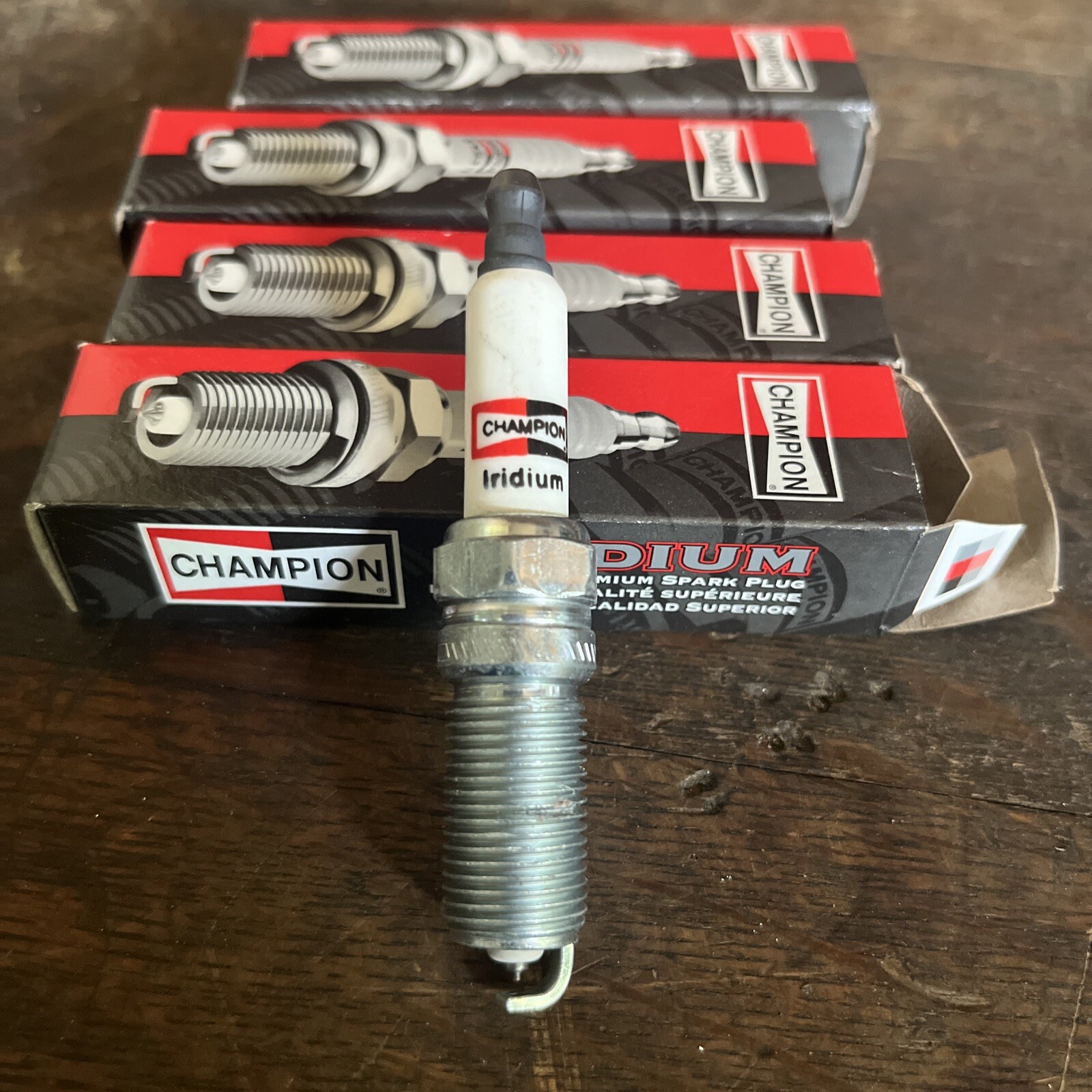 4 Pack NOS Champion 9901 Iridium Spark Plugs | eBay