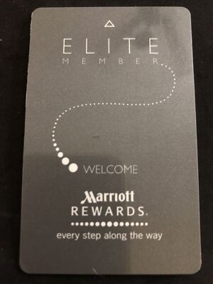 Marriott Elite Member Hotel Room Key Card | eBay