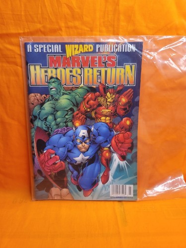 Vintage Wizard Magazine Marvel Comics Heroes Return 1997 | eBay