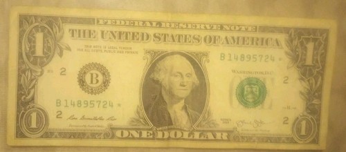 2013 b one dollar bill star note | eBay