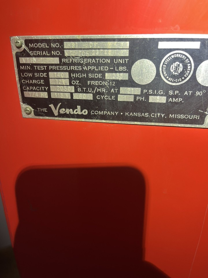 Beautifully restored Vendo -81 coke machine. | eBay