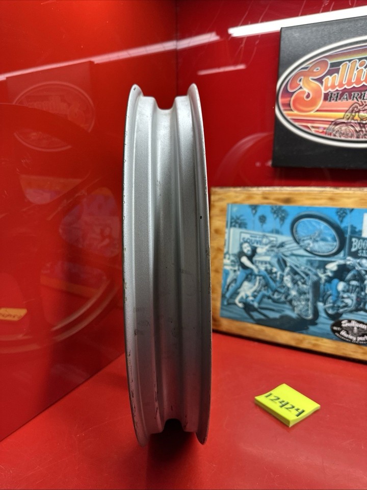 Harley Kawasaki Morris Racing Wheel Mag Front 19” Road Cafe Vintage Mag ...