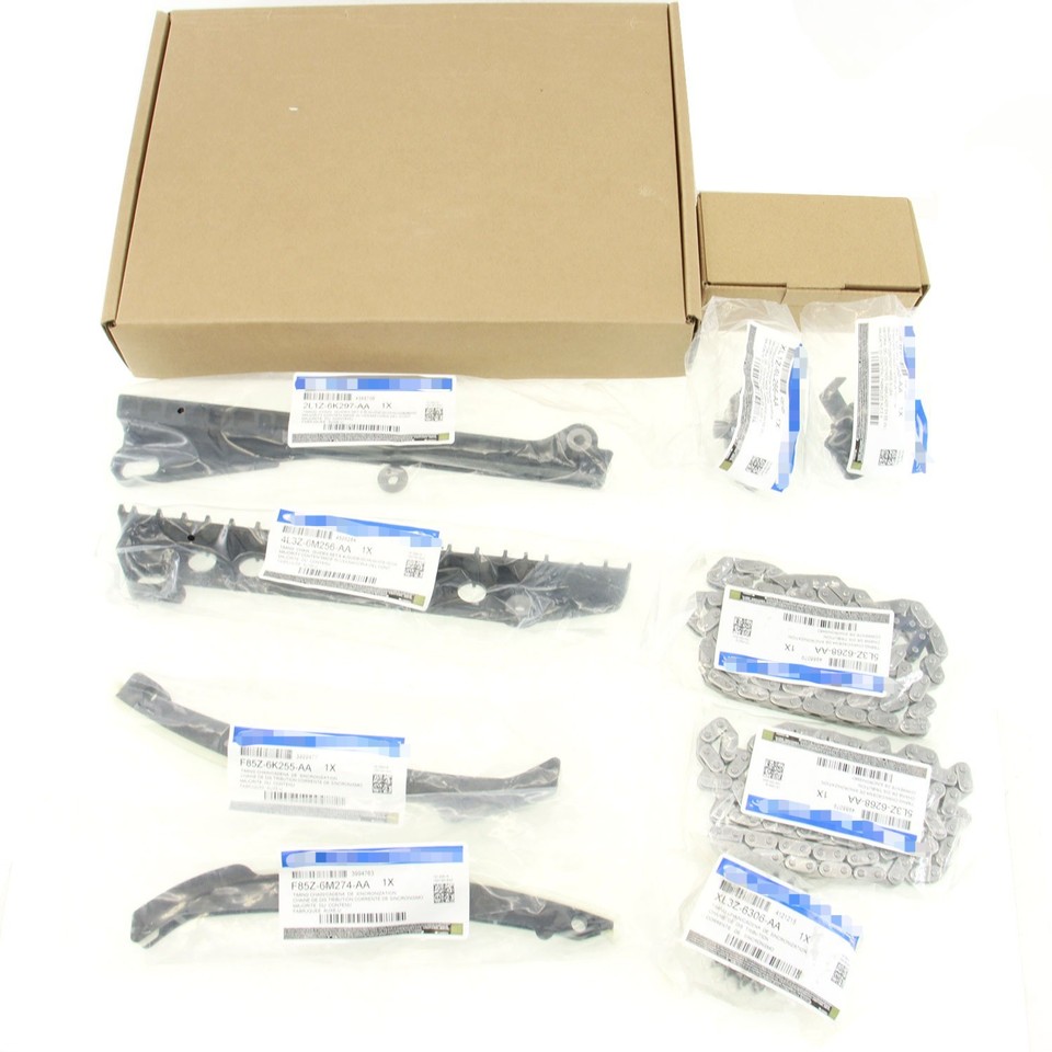 OEM TIMING CHAIN KIT COMBO FOR 2000-2010 FORD SET 9 F-150 5.4L V8 SOHC ...