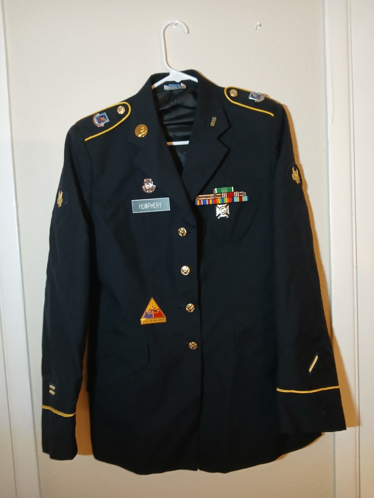 US Army Specialist ASU Uniform IRAQ WAR 1st Cavalry Div Named HUMPHREY ...