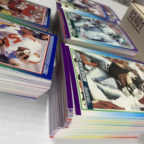 1990 NFL Scored Set. OPEN BOX Over 100+ Cards | eBay