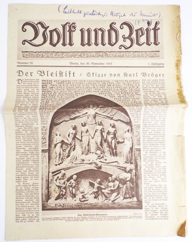 People And Era Number 23 First Vintage 1919 Newspaper Pictures To ...