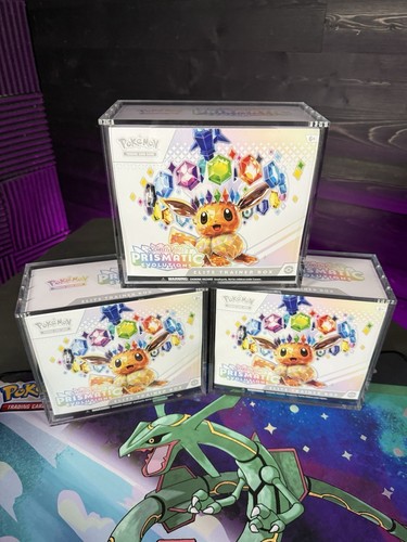 Premium Acrylic Display Case for Pokémon ETB – Magnetic Lid, Crystal ...