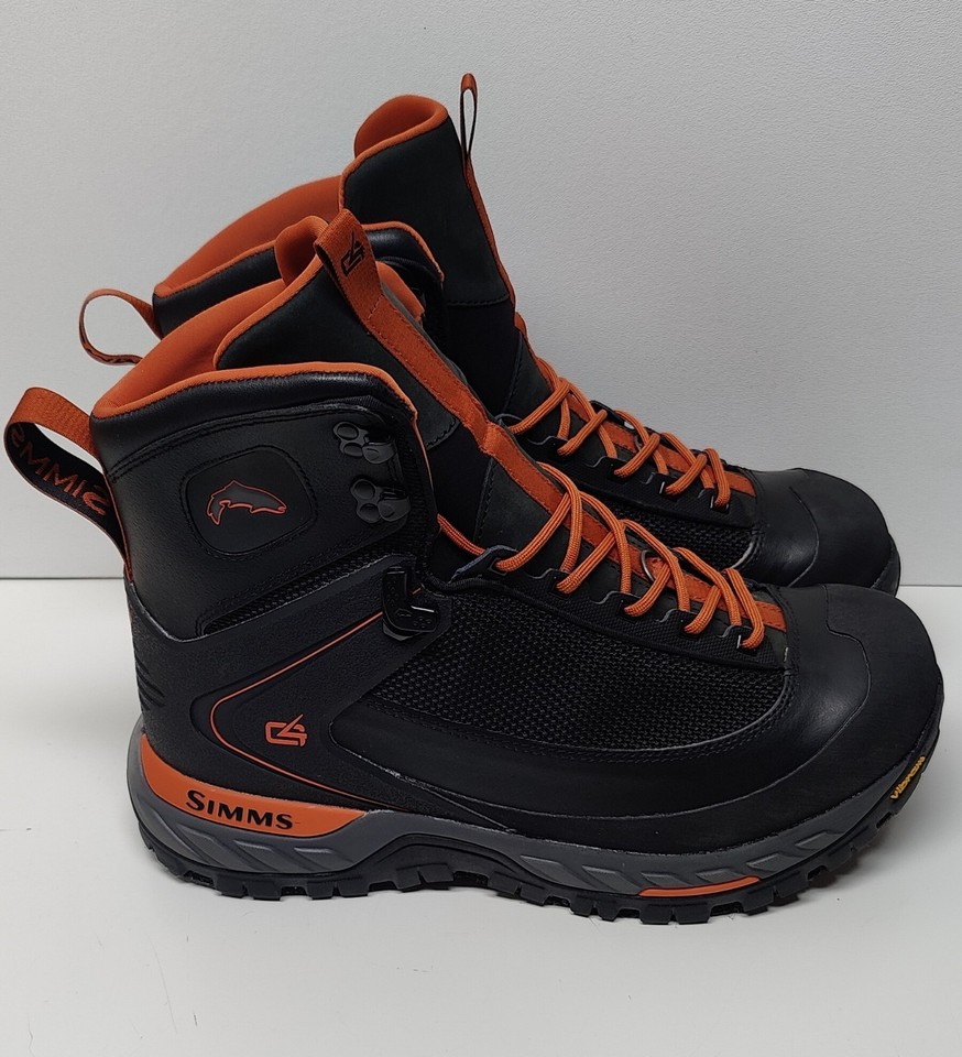 Simms Men's G4 PRO Powerlock Wading Boots, Felt Sole (Size 12) New ...