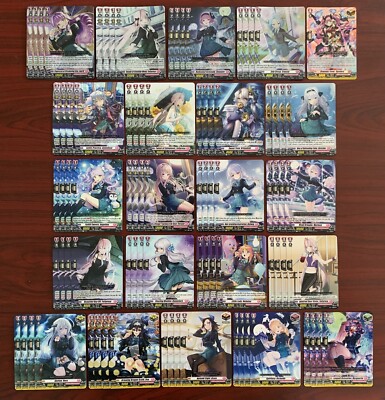 CARDFIGHT VANGUARD D-LBT01 RONDO OF EVENTIDE MOON FELTYROSA PLAYSET ...