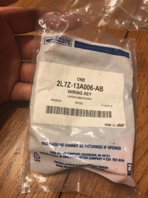 2L7Z-13A006-AB - WIRING ASY - P025A Ford Genuine Parts Ships N 24h | eBay