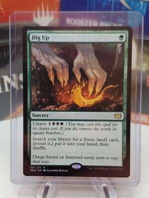 MTG - Dig Up Innistrad: Crimson Vow #197 Sorcery - NM | eBay