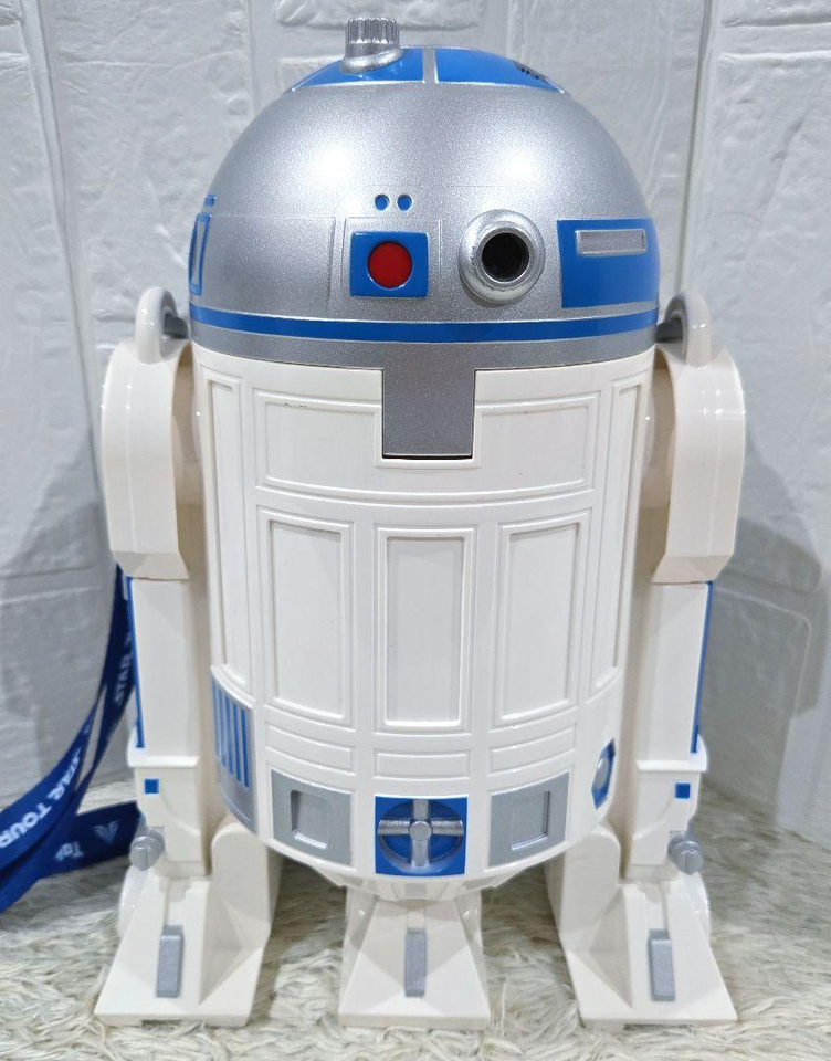 Star Wars R2-D2 Popcorn Container Bucket Tokyo Disney Land Limited STAR ...