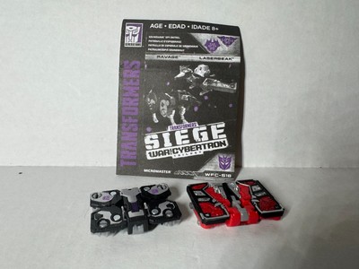 Transformers 100% Complete Siege RAVAGE and LASERBEAK | eBay