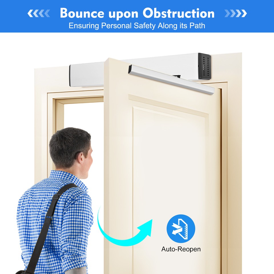 Automatic Door Opener Electric Handicap Swing Door Opener + Remote ...