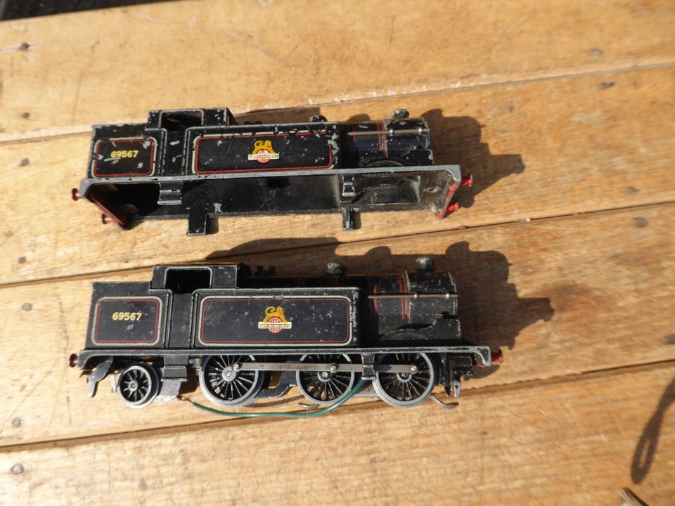 Hornby Dublo Loco parts . 3 British Rail Hornby Dublo Loco for Parts ...