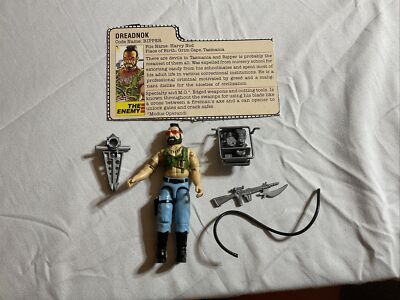 GI Joe Ripper 1985 100% Complete Dreadnok W/ Card And Accessories | eBay