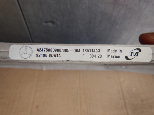 2019 TO 2023 MERCEDES BENZ A220 CLA250 W177 A/C CONDENSER OEM ...