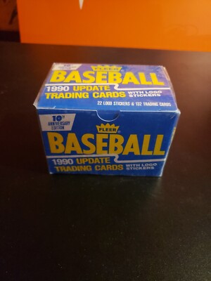 1990 Fleer Update Baseball Cards Complete Set Factory Sealed Box | eBay