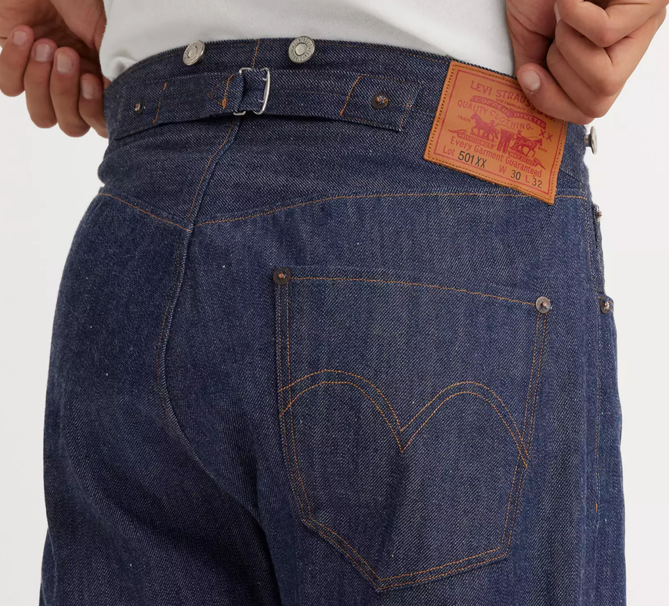 $395 LVC Vintage Clothing LEVI'S 1890 501 xx Selvedge 1933 1937 1947 ...