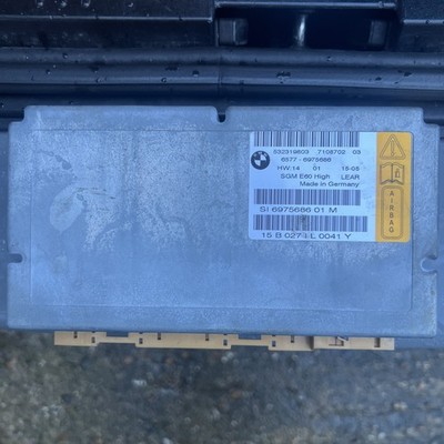 BMW 5 6 series E60 E61 E63 AirBag ECU Air Bag Main Sensor Safety ...