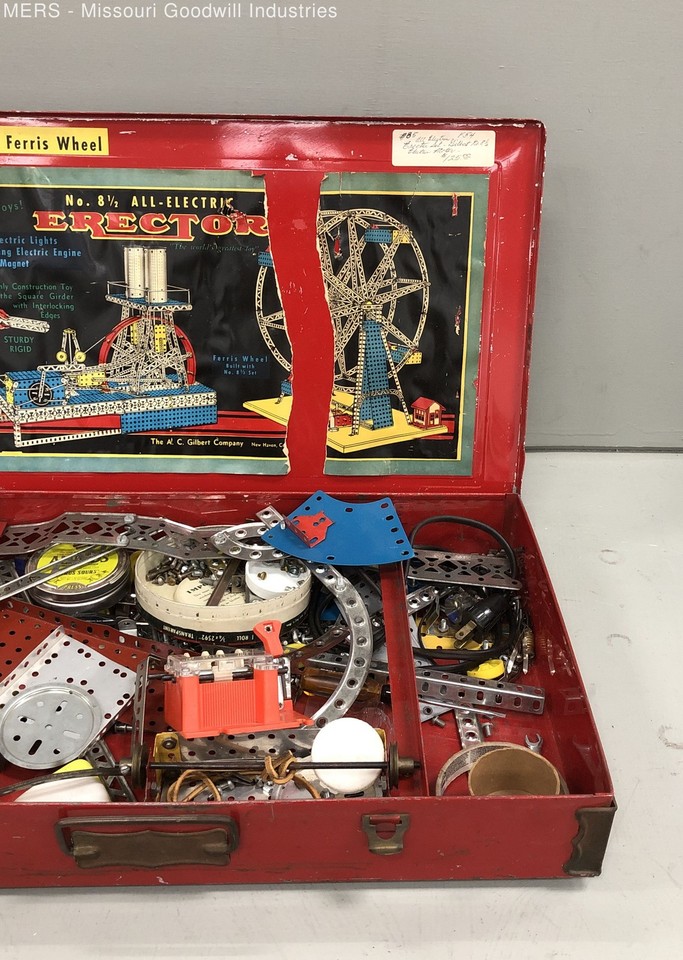 Vintage A.C. Gilbert Company Erector Set | eBay
