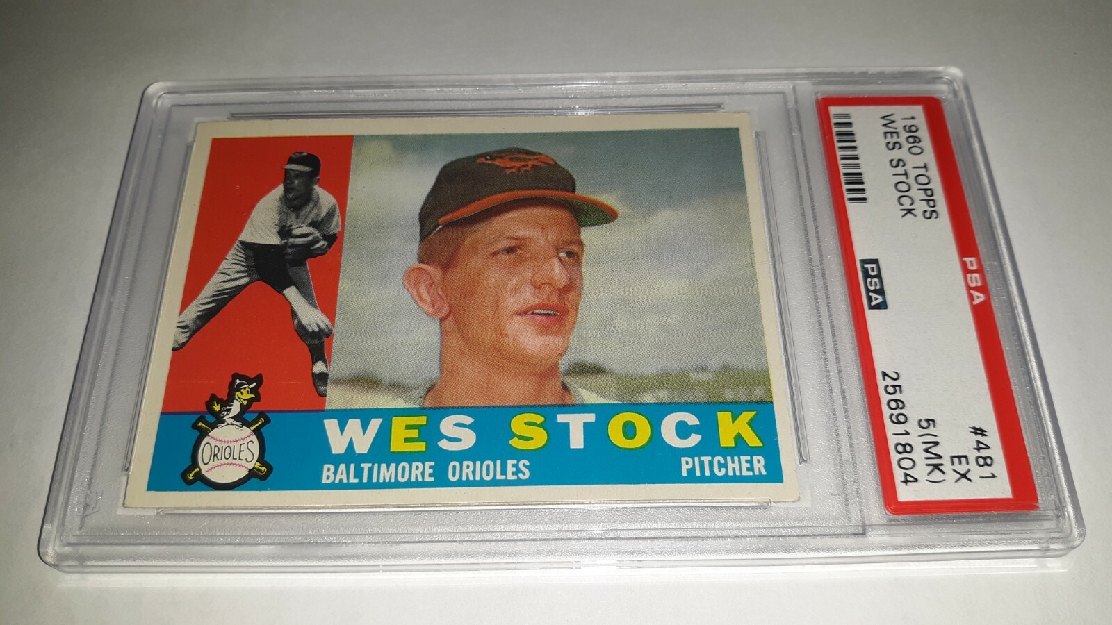 1960 Topps - Wes Stock #481 (RC) for sale online | eBay