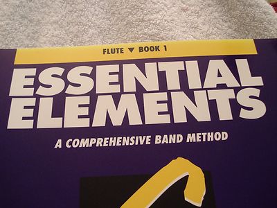 Essential Elements Book 1 Flurte Band Method Beginner Music Lessons ...