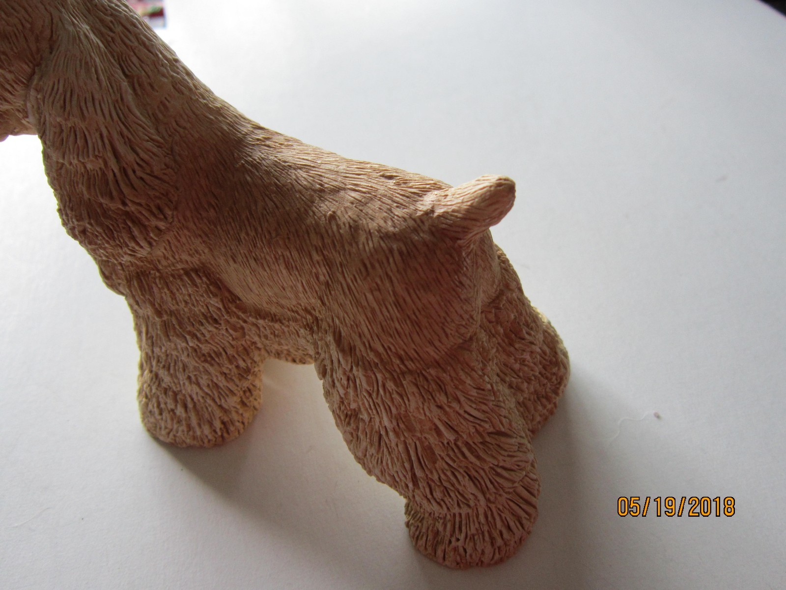 Cocker Spaniel Hand Painted Collectible Dog Figurine sandicast Blond ...