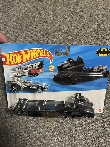 2025 Hot Wheels Super Rigs Batman Batmobile Hauler Near Mint! | eBay