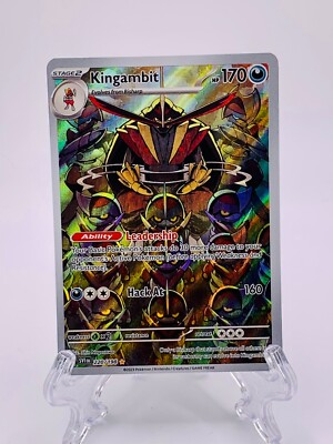 Holo Kingambit - 220/198 Illustration Rare Scarlet & Violet Base Set ...