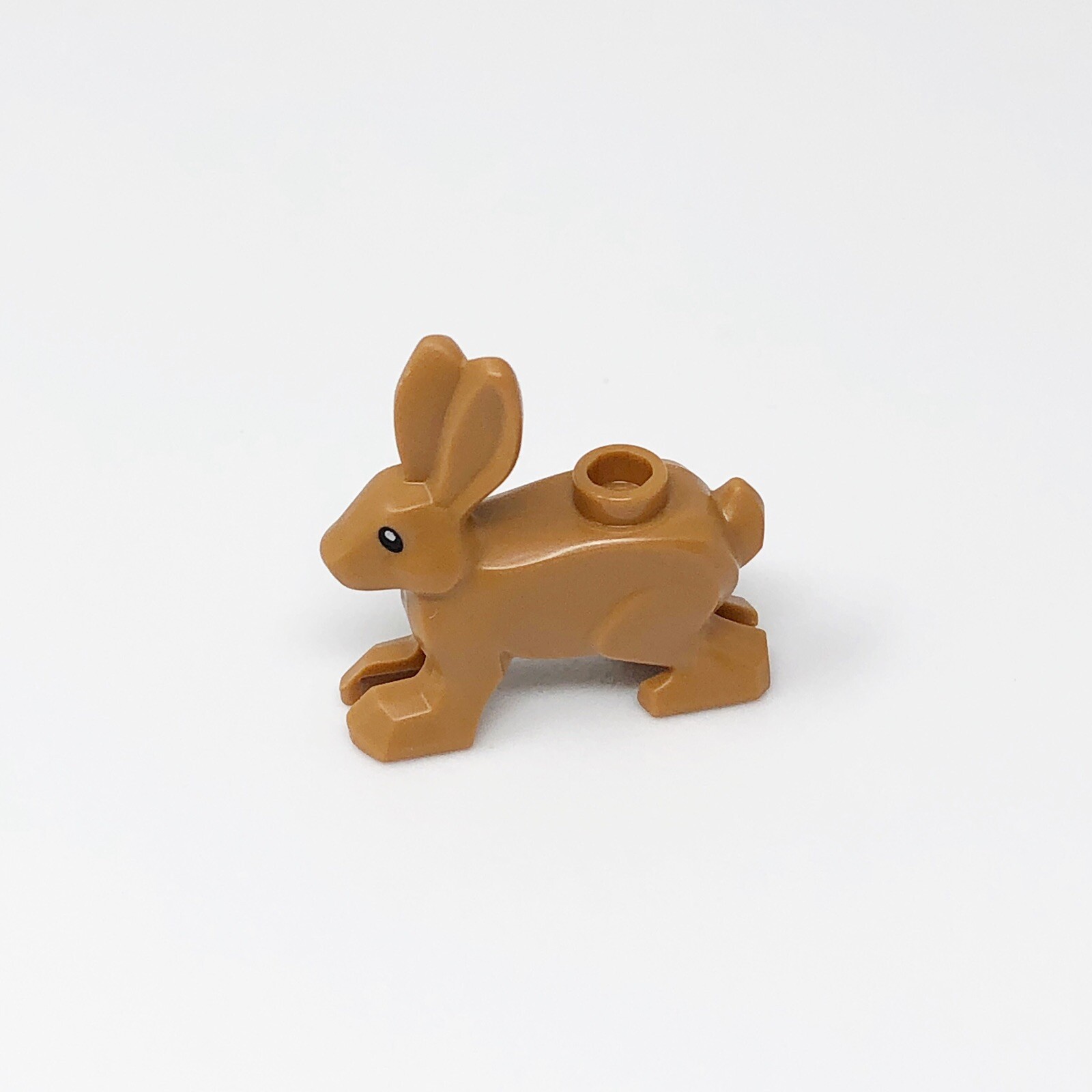 LEGO Animal HARE Bunny Rabbit Jackrabbit Standing Black Eyes Medium ...