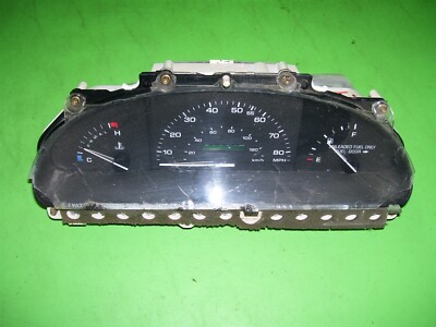 1988-91 Ford TEMPO Speedometer Cluster DAMAGED For Parts F03F-10K843-AA ...