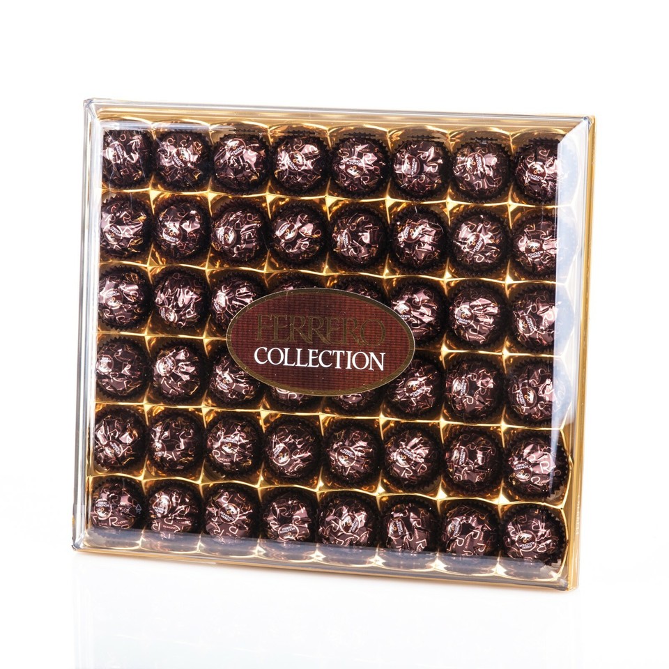 RONDNOIR FERRERO PACK OF 48 PIECES, Dark Chocolate Centre in a Smooth ...