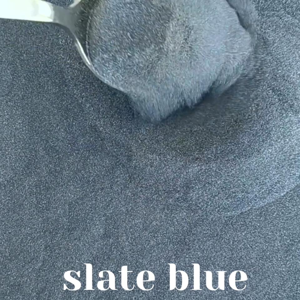 1oz (30ml) Slate Blue .004" Very Fine Metal Flake - Premium Paint ...