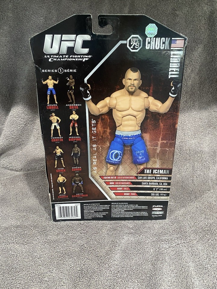 2009 Jakks Pacific UFC Series 1 Chuck Liddell Action Figure Zuffa | eBay