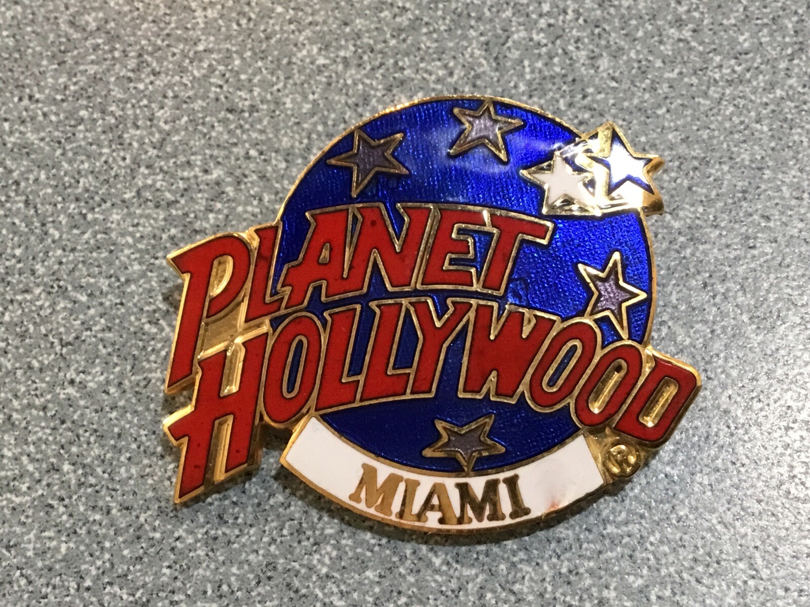 PLANET HOLLYWOOD MIAMI ORIGINAL PIN '90'S Free Ship | eBay