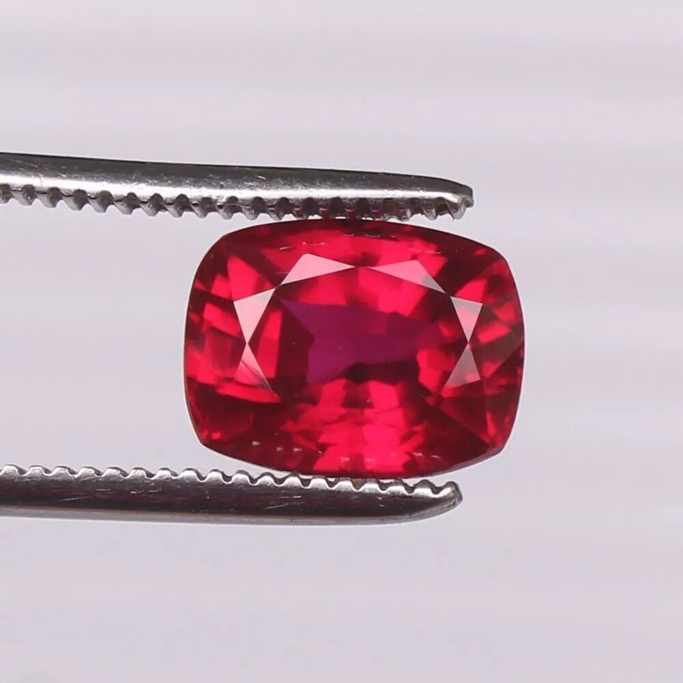 Blood Loose Red Ruby 6.40 Ct. Cushion Cut Mozambique Precious Gemstone ...