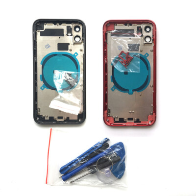 Back Housing Back Glass Rear Battery Cover Frame Replacement For iPhone ...
