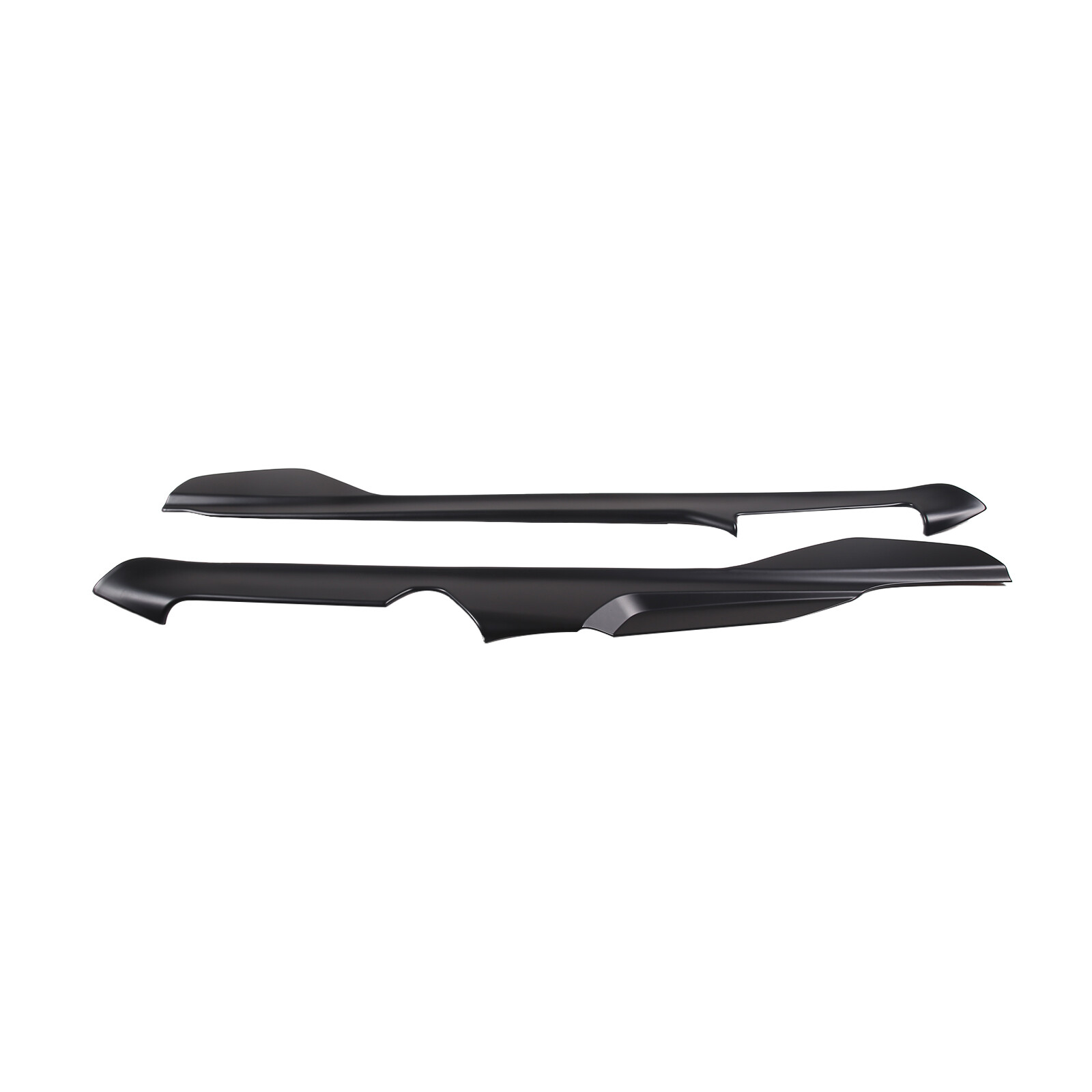 Matte Black ABS Car Side Center Console Strip Trim For Corvette C8 Z51 ...