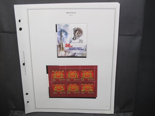 Russia Collection On Minkus Album Pages 2011 Mint | eBay