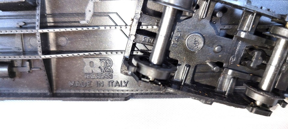 Seven finely detailed HO scale model trains manufactured by Rivarossi ...