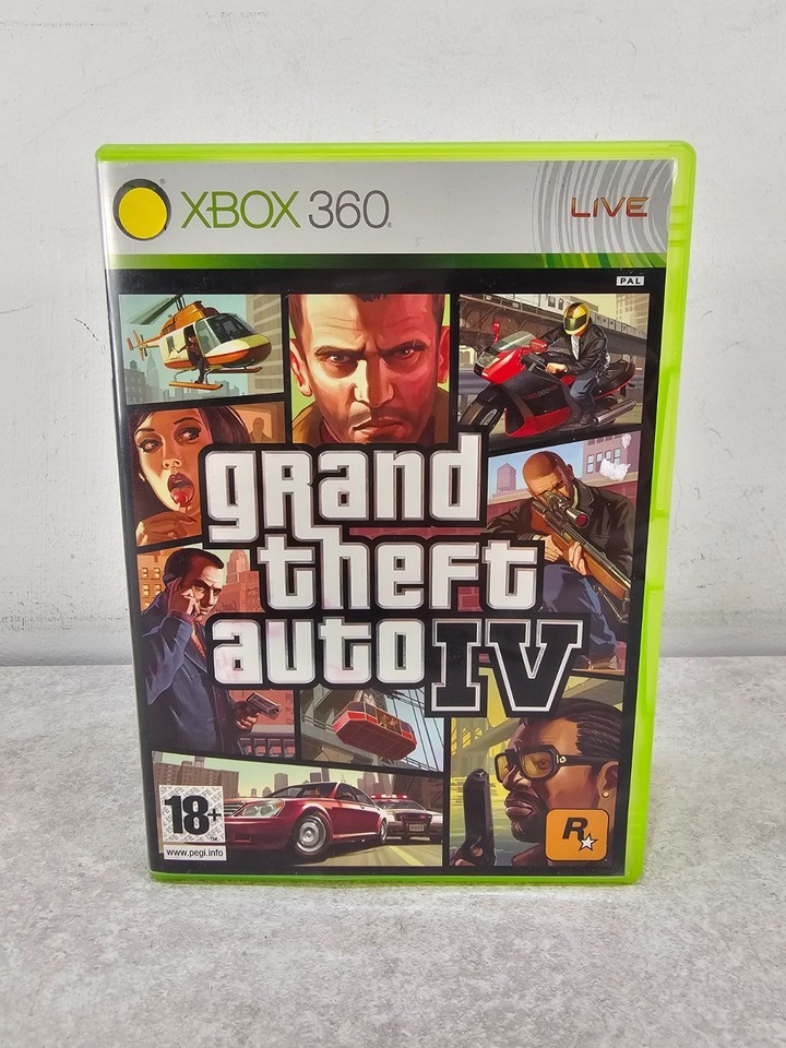 Grand Theft Auto IV (Xbox 360) Complete in Box | eBay