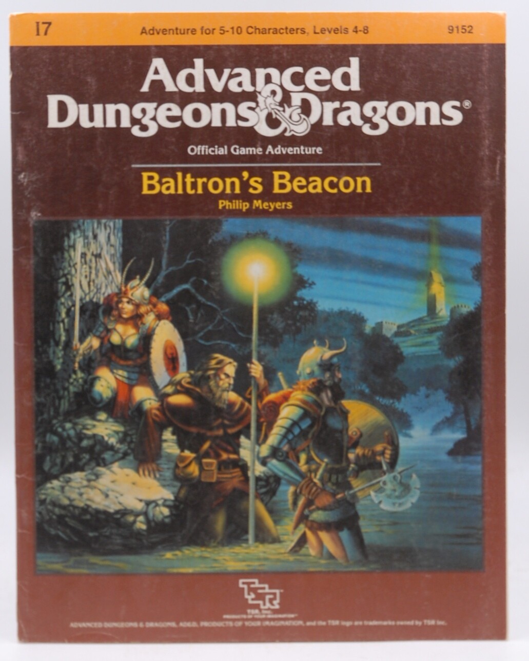 Baltron's Beacon (Advanced Dungeons & Dragons Module I7) Philip Meyers ...