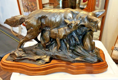 Veryl Goodnight Bronze Sculpture The Lesson 17/30 | eBay