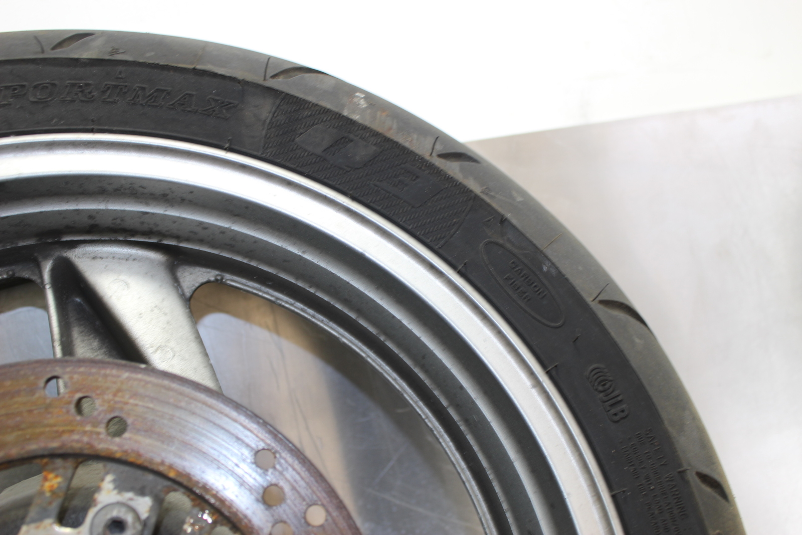 97 1997 Kawasaki Ninja Zx6 Zx600e Zx6e Zx600 E Rear Wheel Back Rim W ...