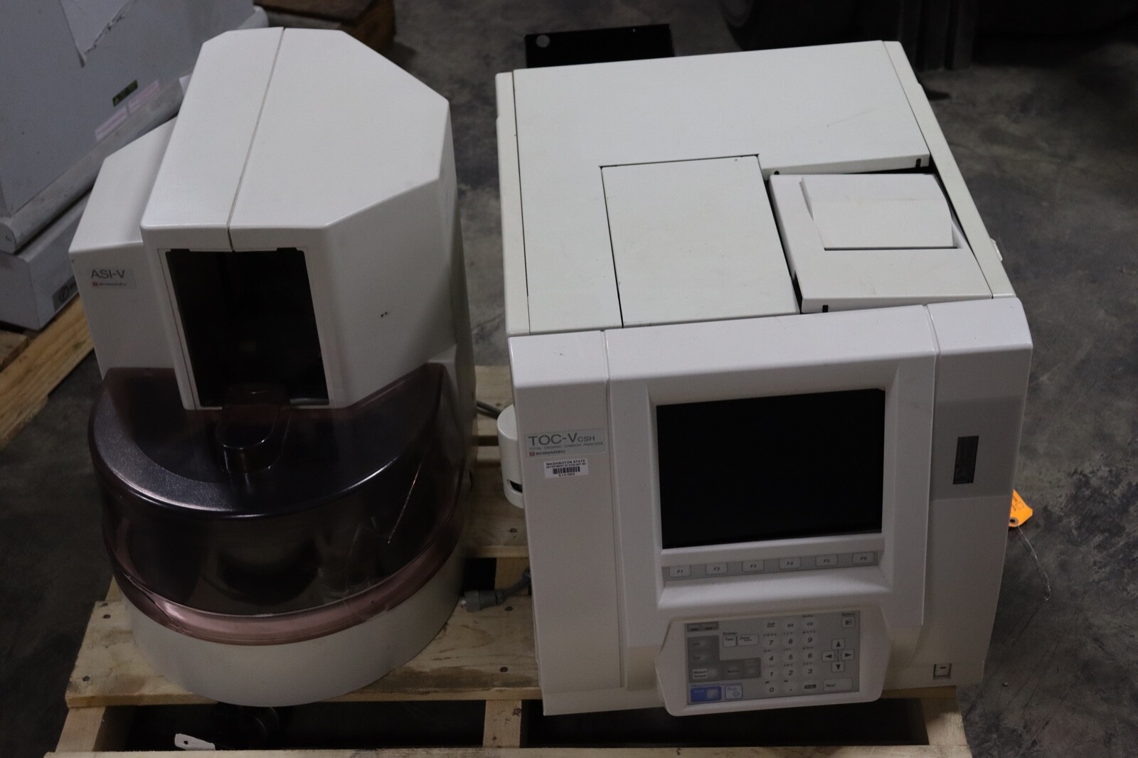 SHIMADZU TOC-V CSH ANALYZER, ASI-V AUTOSAMPLER | eBay